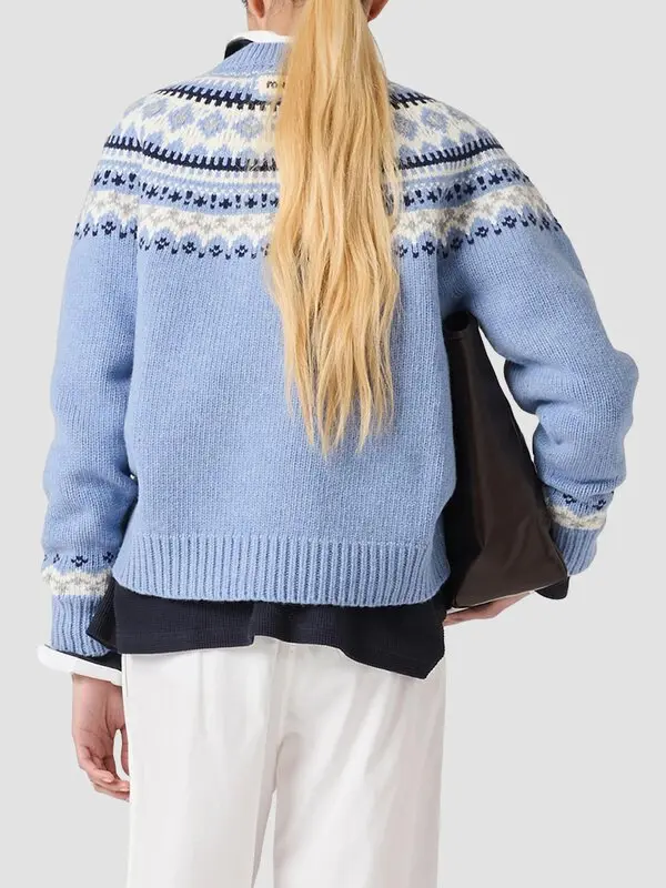 Miu Miu Wool Crew-neck Sweater