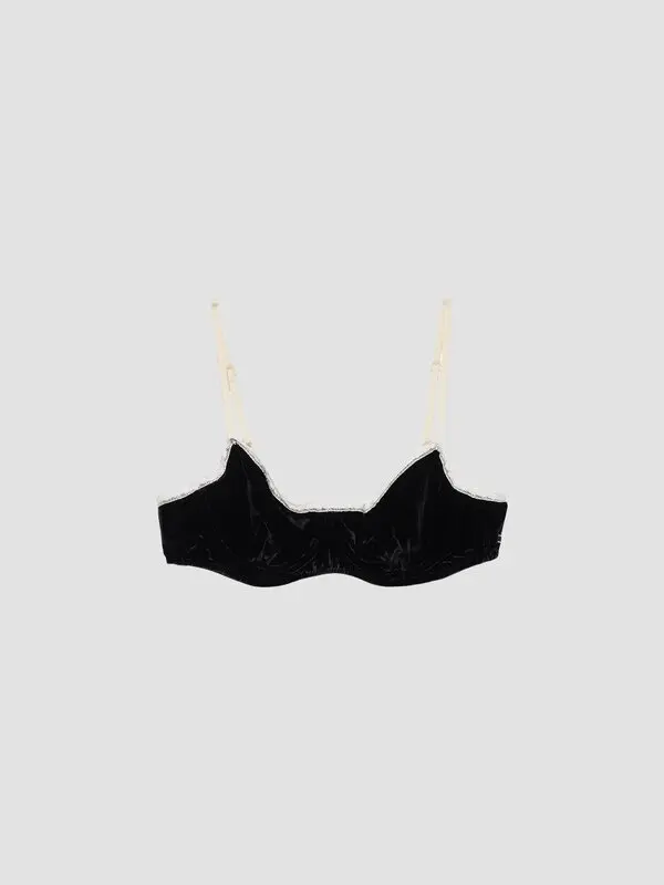 Prada Velvet Bra