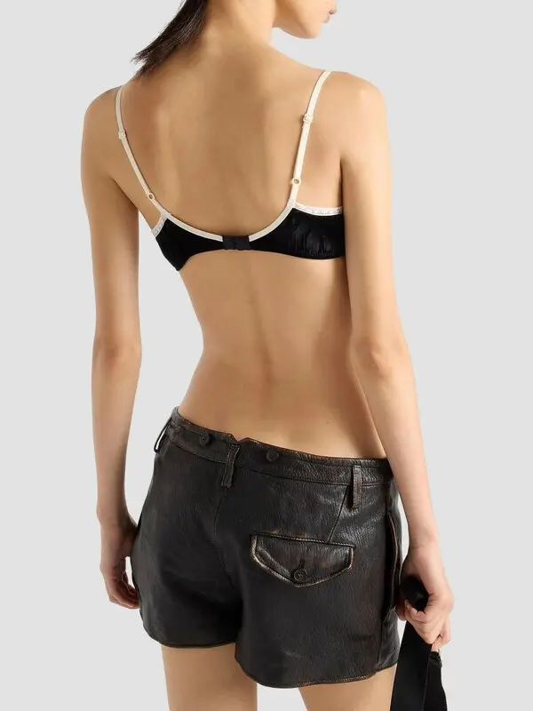 Prada Velvet Bra