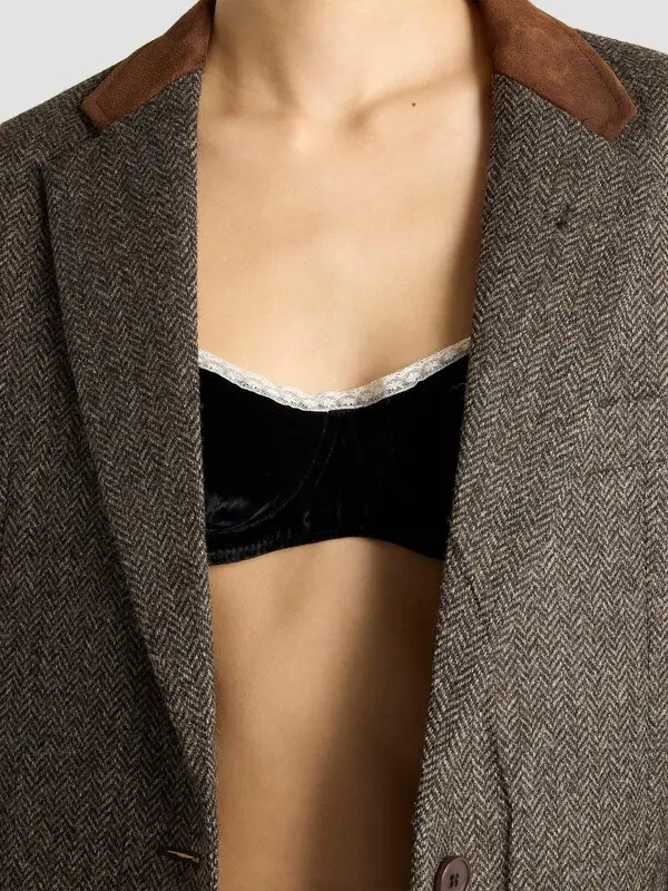 Prada Velvet Bra