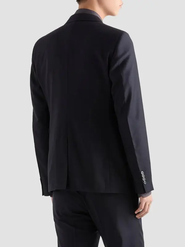 Prada Single-breasted Cashmere And Wool Suit