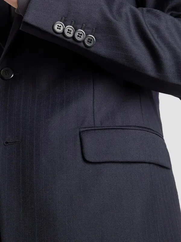 Prada Single-breasted Cashmere And Wool Suit