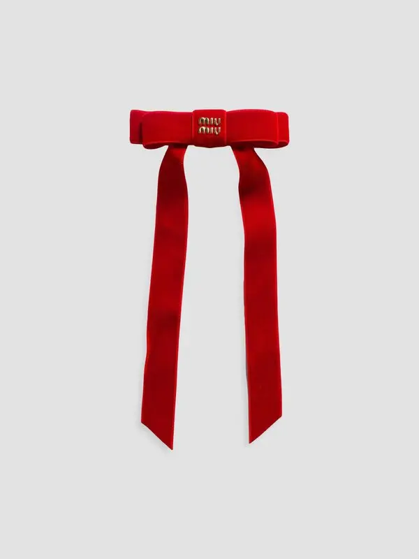 Miu Miu Velvet Hair Clip