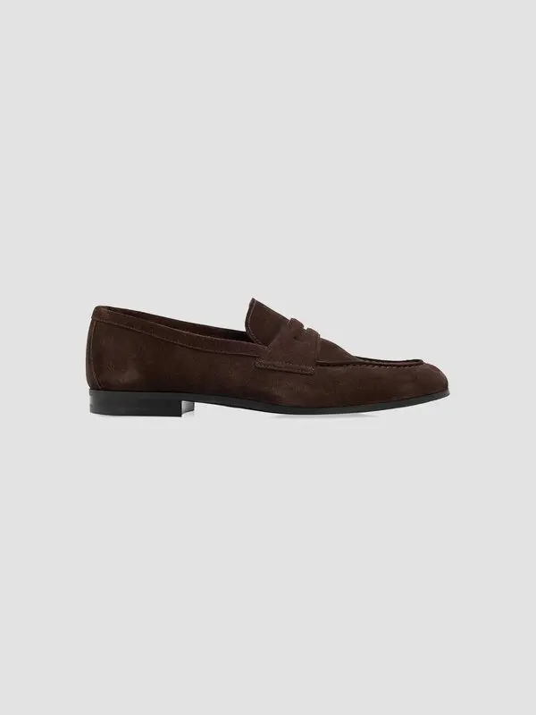 Church's Milton Suede Penny Loafers - Ebony