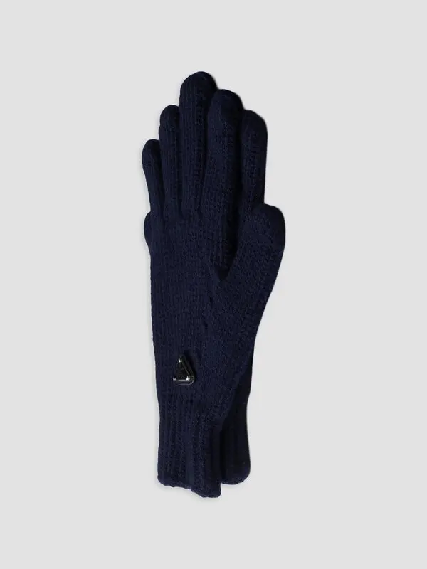 Prada Wool And Cashmere Gloves