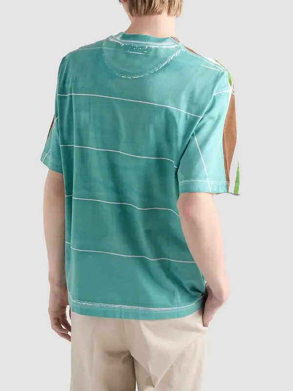 Prada Printed Cotton T-shirt
