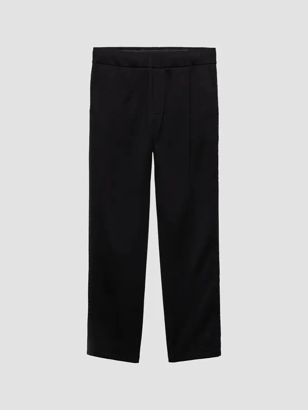 Prada Cotton Fleece Pants With Re-nylon Details