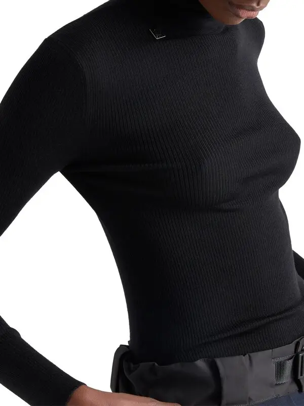 Prada Wool Turtleneck Sweater