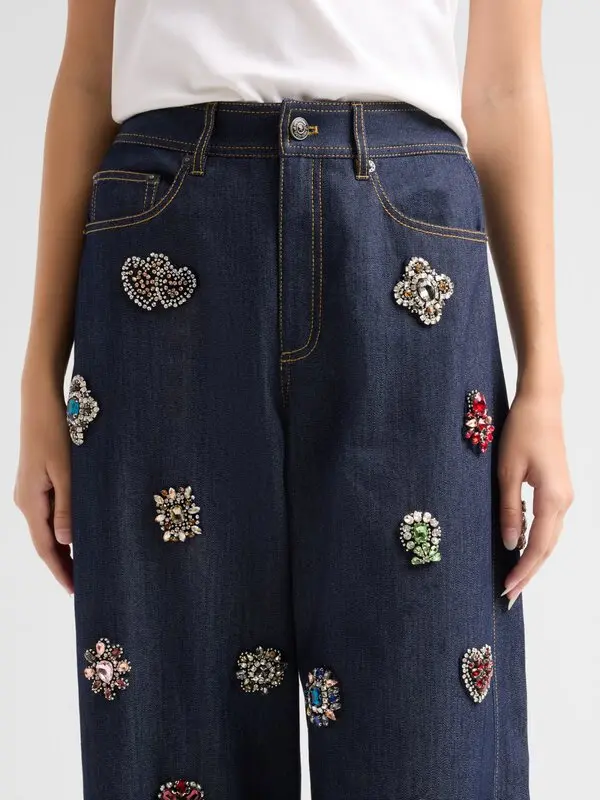Cinq À Sept Baroque Embellished Hayden Jeans