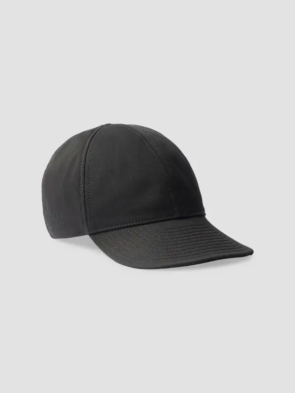 Prada Cotton Baseball Cap - Black