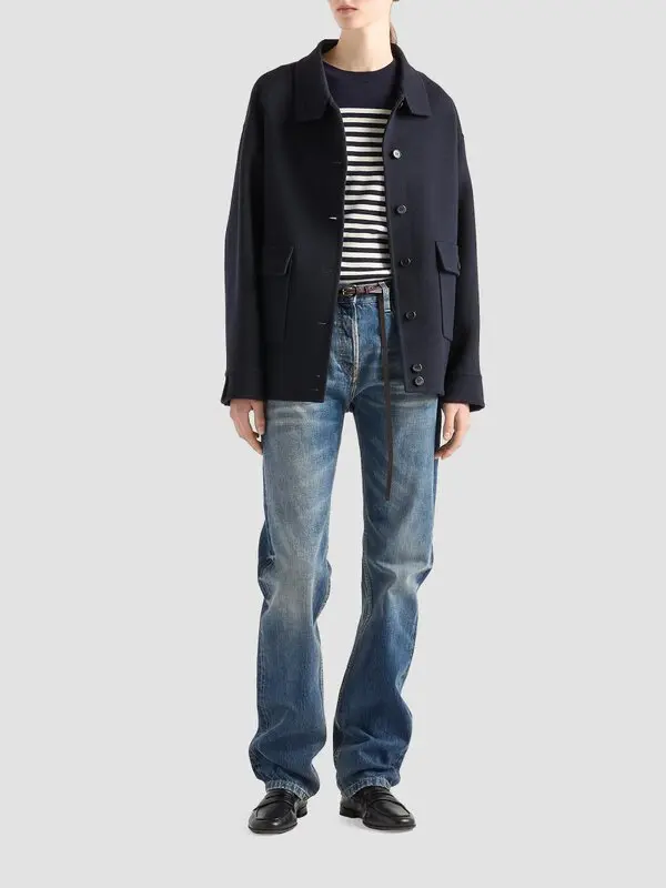 Prada Striped Wool Sweater