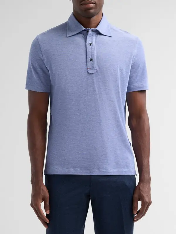 Isaia Cotton Polo Shirt