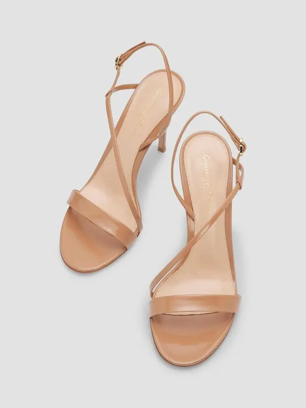 GIANVITO ROSSI 95mm Strappy Leather Sandals