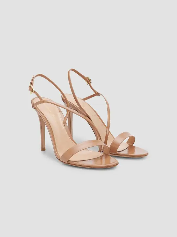GIANVITO ROSSI 95mm Strappy Leather Sandals