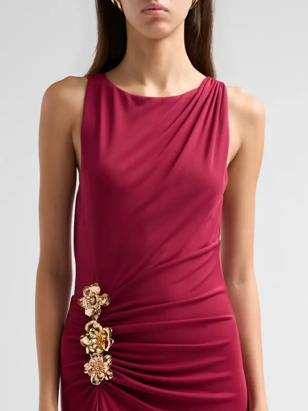 Cinq À Sept Eliro Gathered Maxi Dress