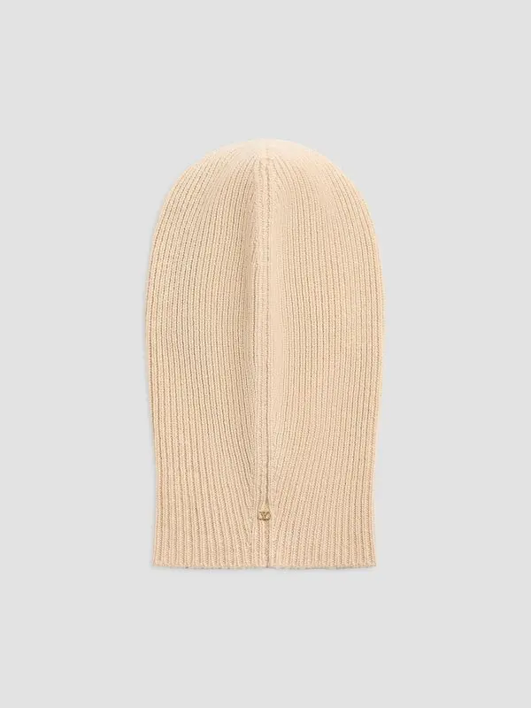 Valentino Garavani Vlogo Signature Cashmere And Lace Hood