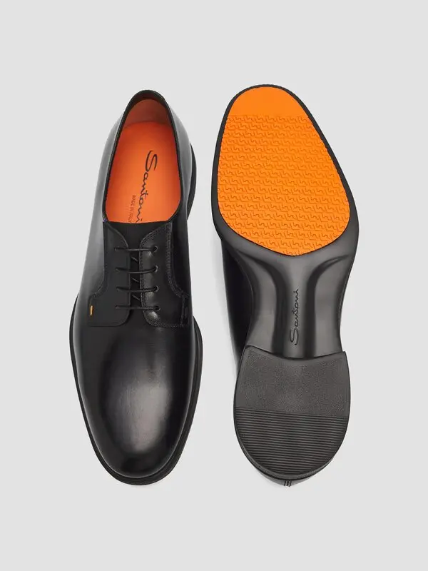 Santoni Easy Revolve Leather Oxfords