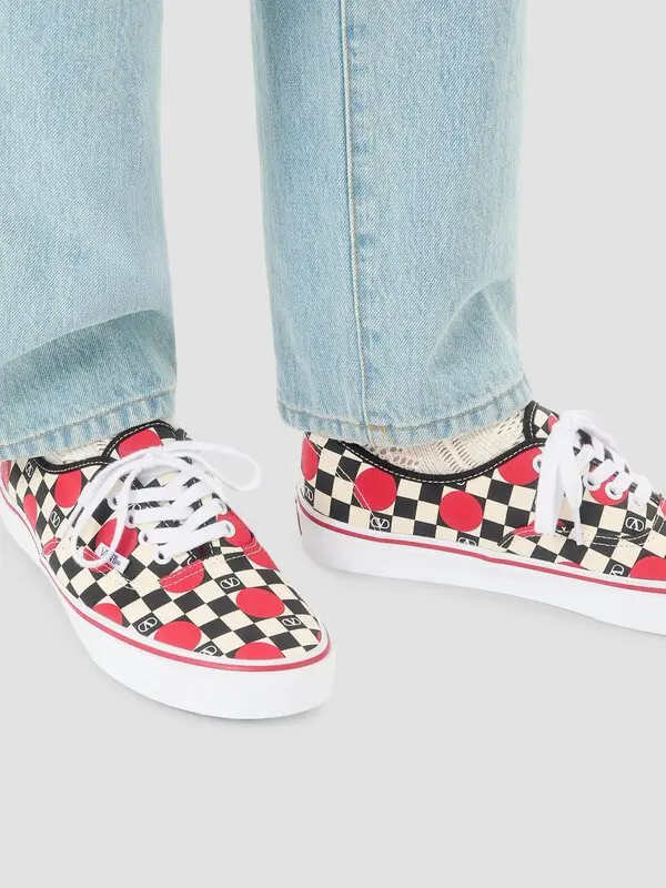 Valentino Garavani Garavani And Vans Low-top Sneakers - Multicolored