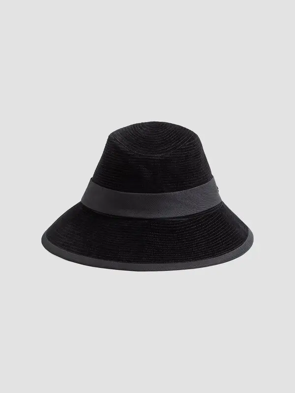 Valentino Garavani Vlogo Signature Cotton Hat - Black