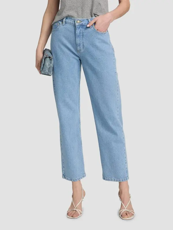 Cinq À Sept Tommy High-rise Straight Ankle Jeans