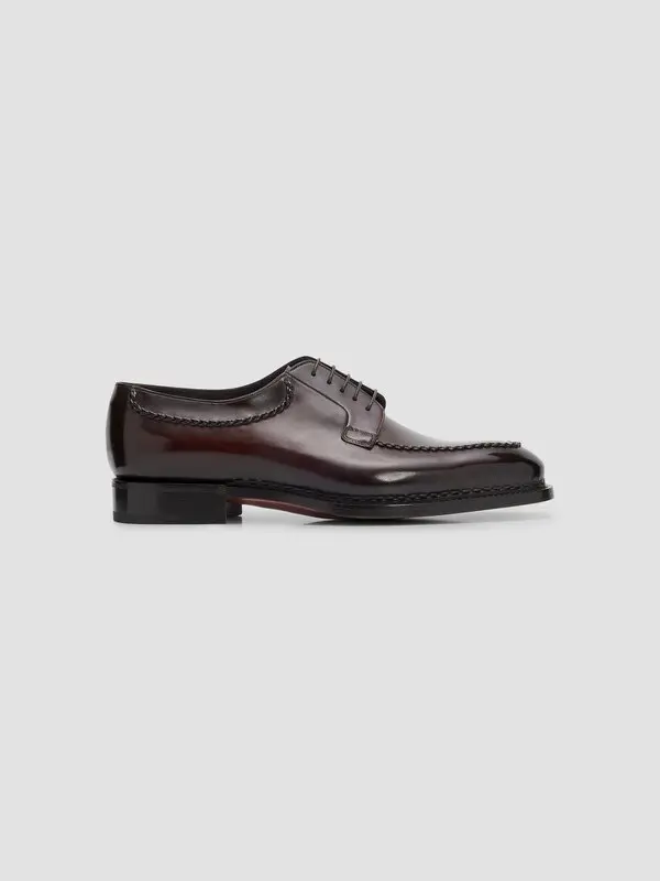Santoni Fortuna Leather Oxfords