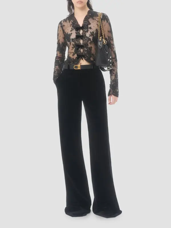 Valentino Garavani Velvet Trousers