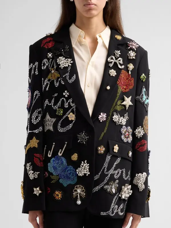 Cinq À Sept Greatest Hits Kael Embellished Blazer