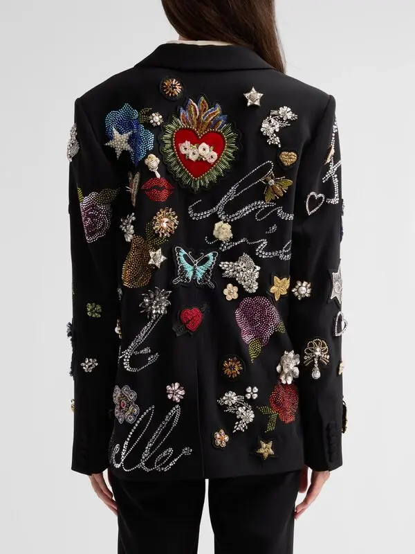Cinq À Sept Greatest Hits Kael Embellished Blazer