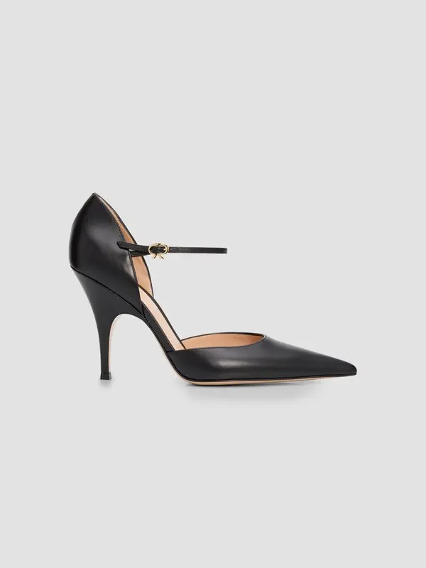 GIANVITO ROSSI Sofia 95mm D'orsay Pumps - Black