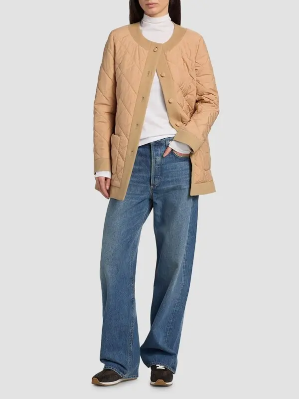 Cinzia Rocca Quilted Patch Pocket Jacket