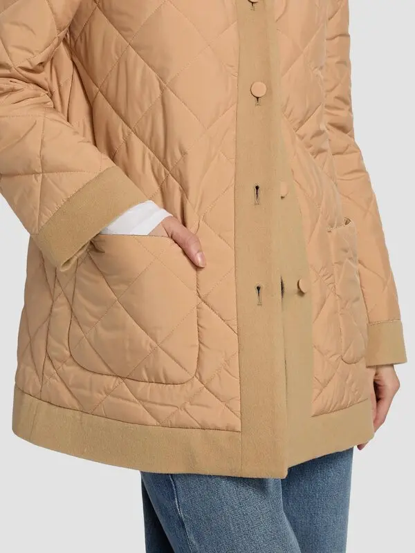 Cinzia Rocca Quilted Patch Pocket Jacket