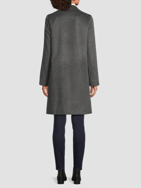 Cinzia Rocca Icons Wool-cashmere Mid-length Coat