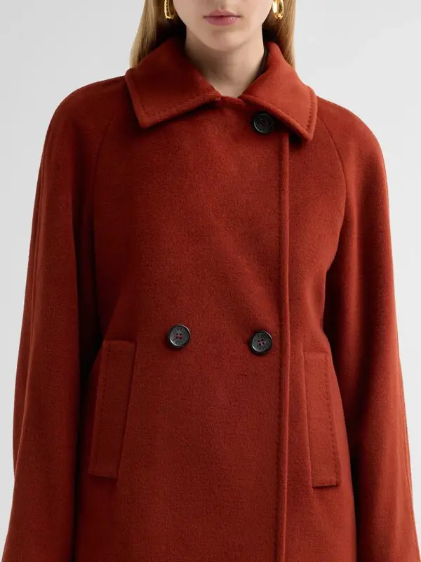 Cinzia Rocca Virgin Wool Double-breasted Jacket