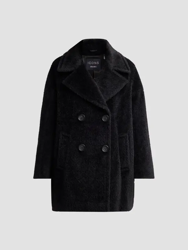 Cinzia Rocca Icons Wool & Alpaca-blend Peacoat