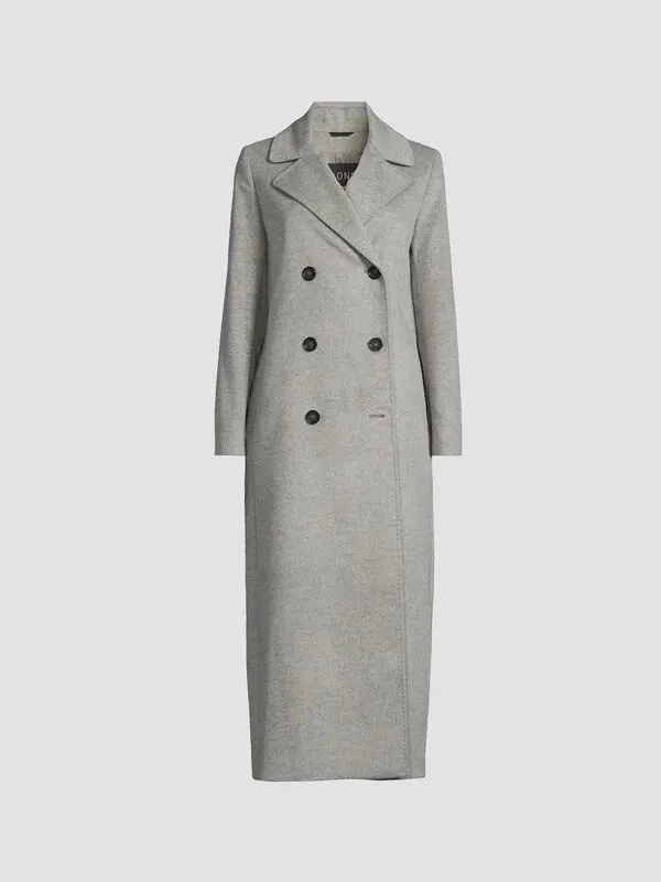Cinzia Rocca Icons Wool-cashmere Double-breasted Coat