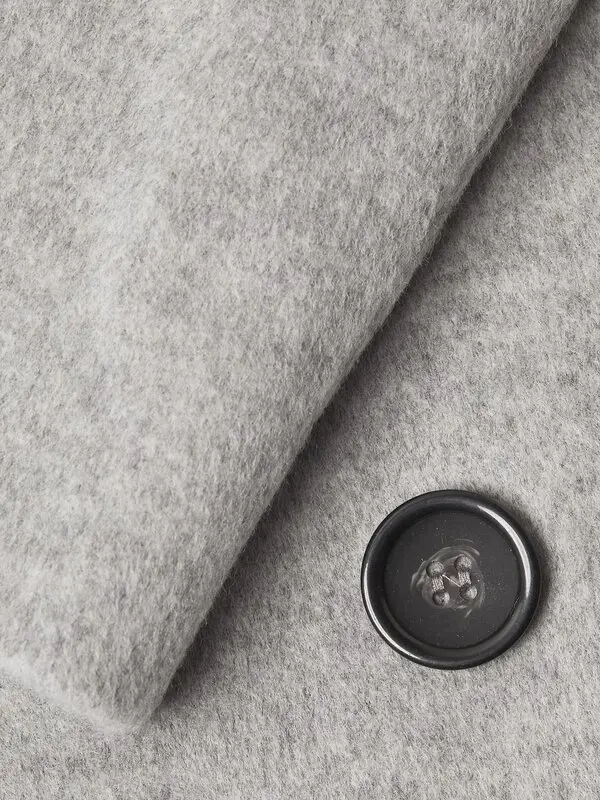 Cinzia Rocca Icons Wool-cashmere Double-breasted Coat
