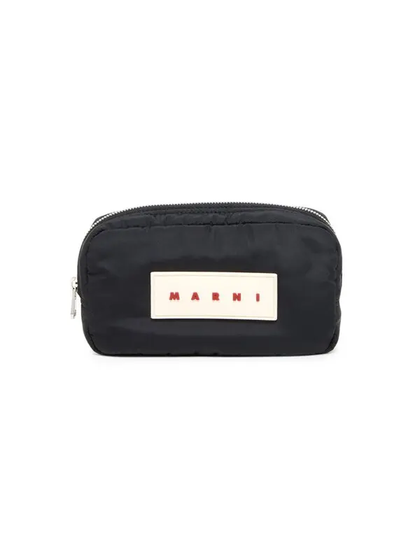 Marni Puffy Logo Pouch