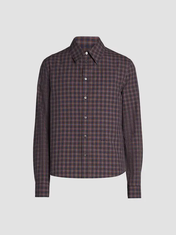 Marni Plaid Cotton Shirt