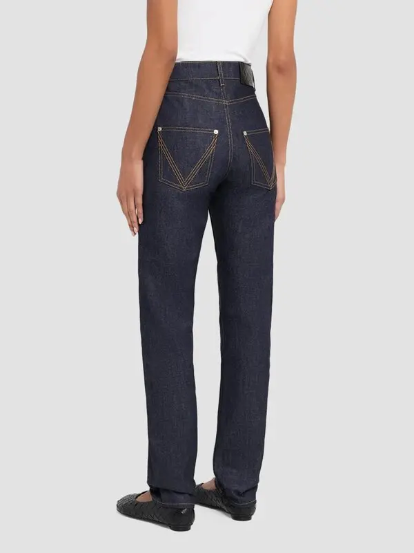 Bottega Veneta Mid-rise Straight-leg Jeans