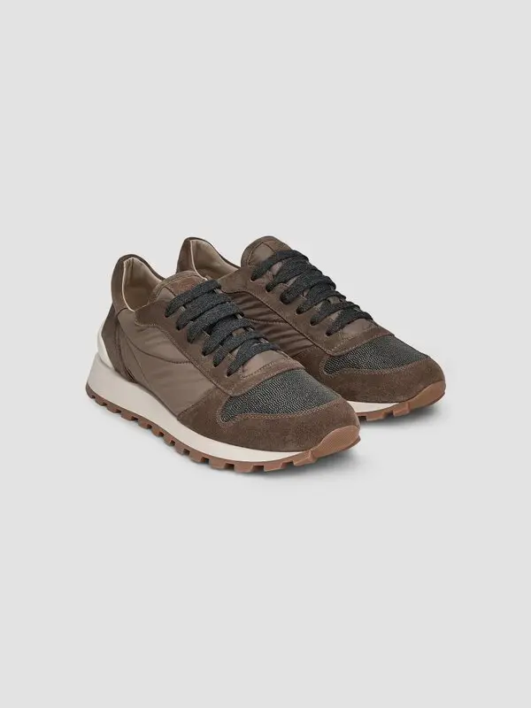 Brunello Cucinelli Low-top Suede Sneakers