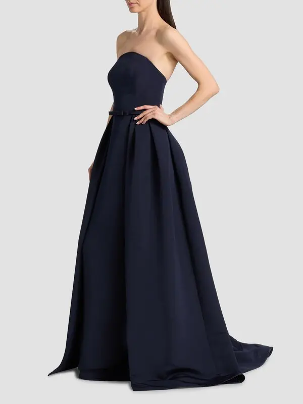 Amsale Strapless Gown