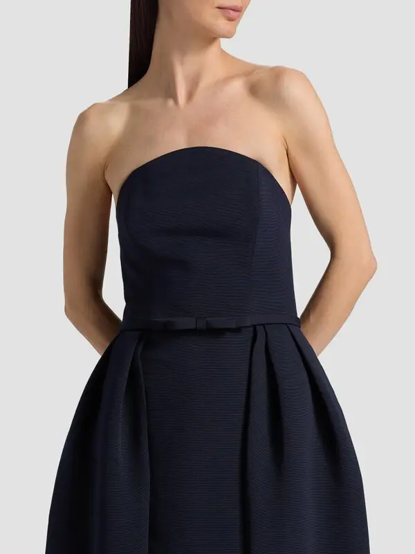 Amsale Strapless Gown