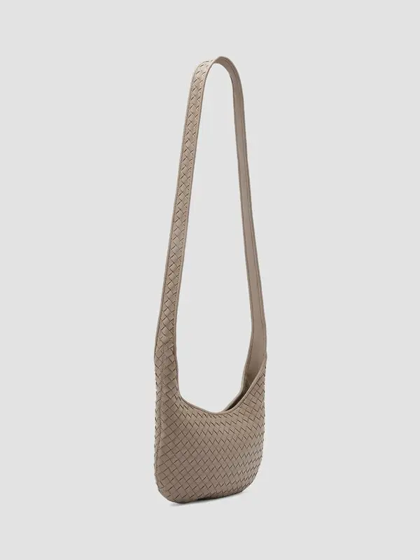 Bottega Veneta Small Veneto Leather Crossbody Bag