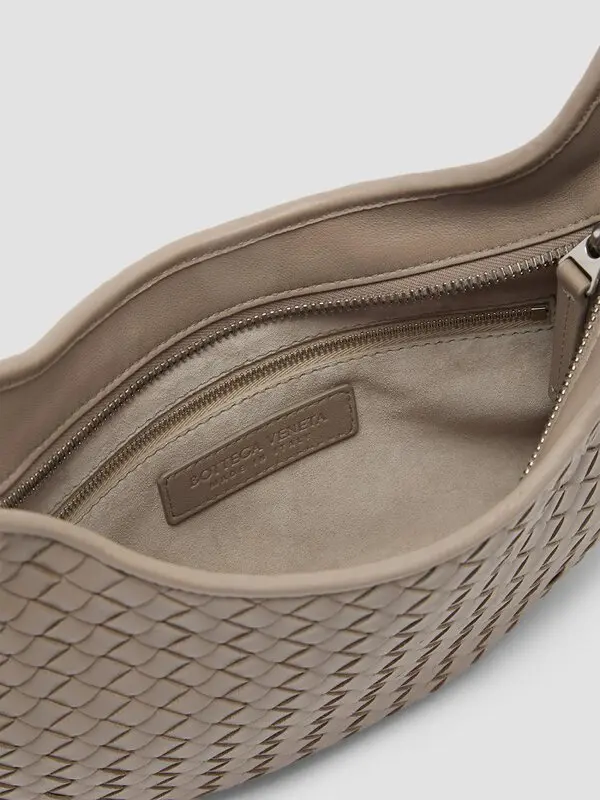 Bottega Veneta Small Veneto Leather Crossbody Bag