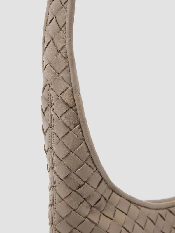 Bottega Veneta Small Veneto Leather Crossbody Bag