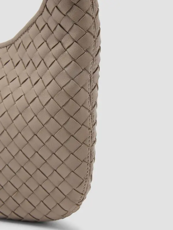 Bottega Veneta Small Veneto Leather Crossbody Bag
