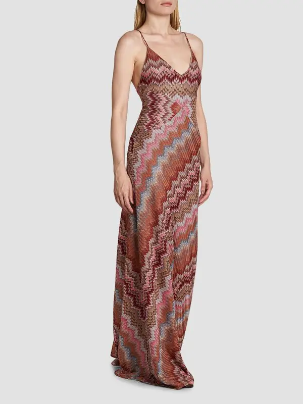 Missoni Snake Chevron Gown