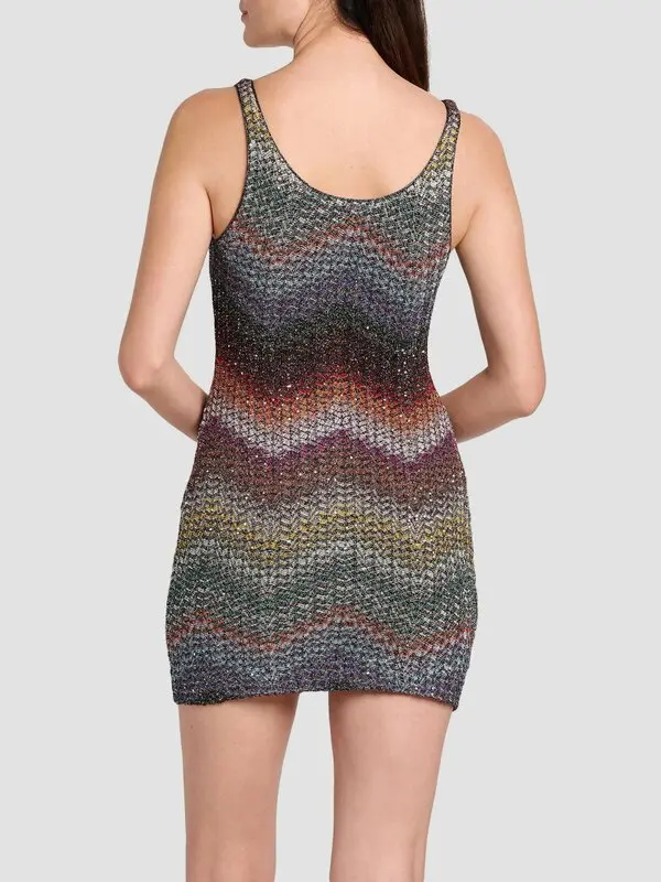 Missoni Sequin Wefted Loom Knit Minidress