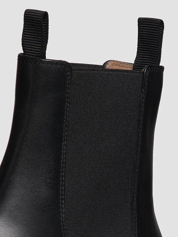 GIANVITO ROSSI Chester Leather Chelsea Boots