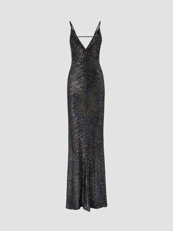 Missoni Sequined V-neck Mermaid Gown